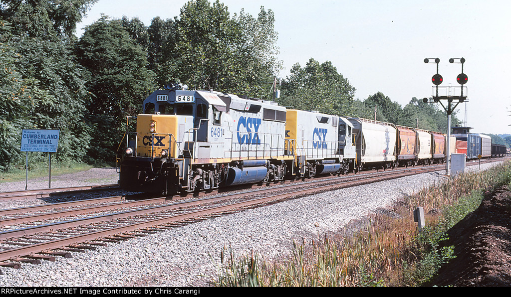 CSXT 6481 & 2276 on Q344